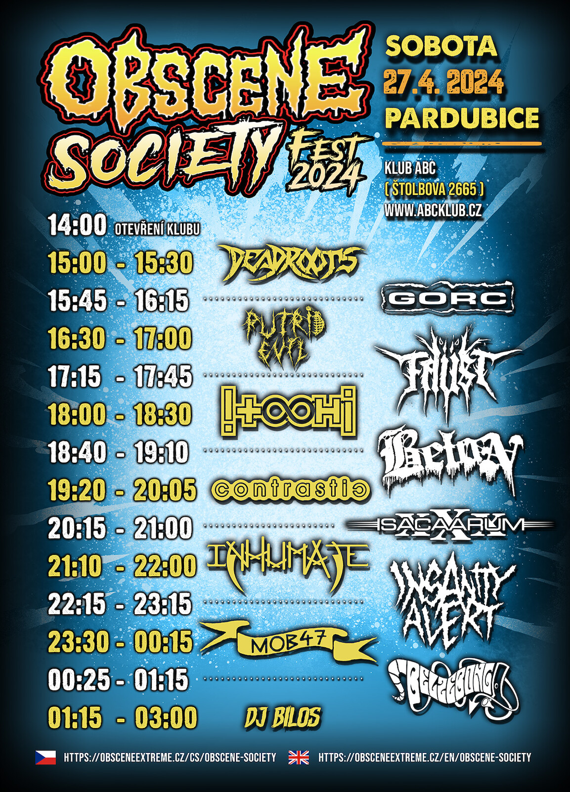 OBSCENE SOCIETY festival 2024 | Metal Heart Radio