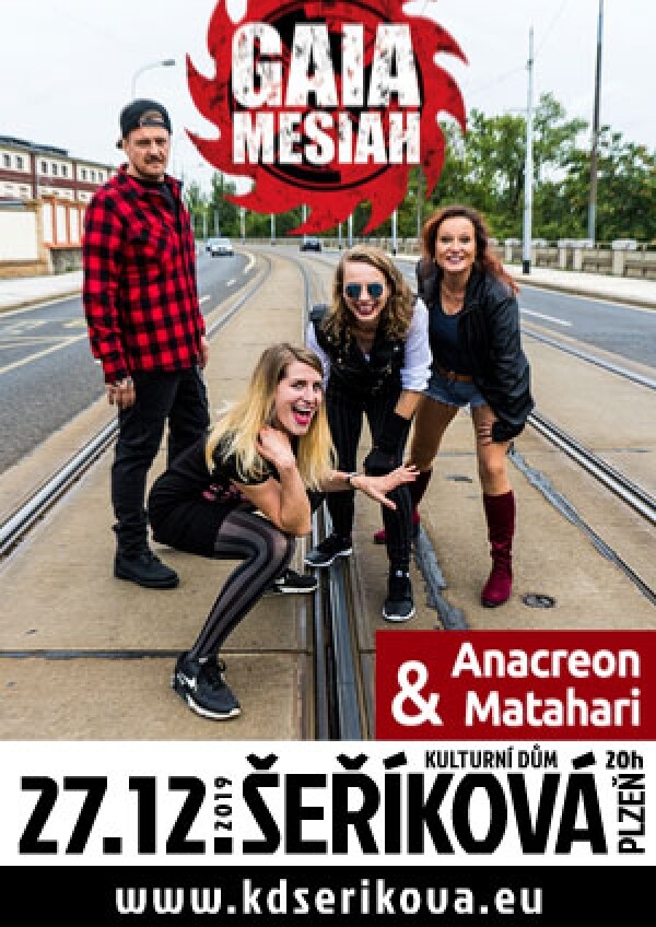 Gaia Mesiah, Matahari, Anacreon | Metal Heart Radio